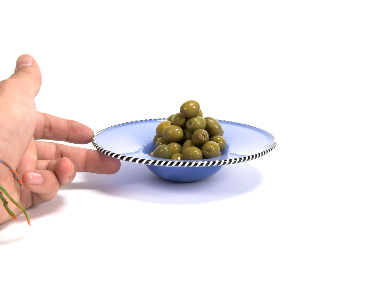 Brim Bowl - Opaque Blue – Fredericks and Mae