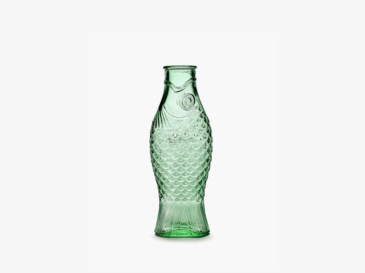 Bottle Green Fish & Fish Carafe – Fredericks and Mae