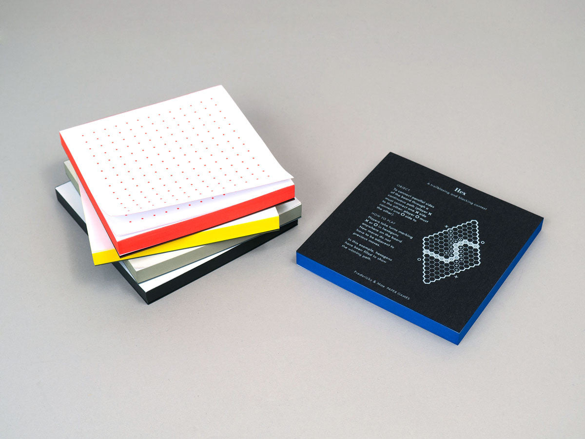 Two Player Paper Games – Fredericks and Mae